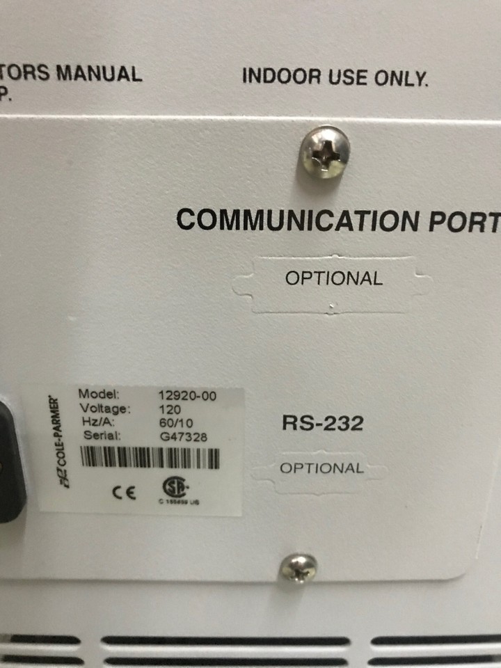 CP COLE-PARMER® 12920-00 POLYSTAT® RECIRCULATOR | eBay