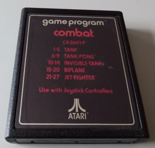 Jeu Atari 2600 "Combat" en loose version PAL (N°7789P) | eBay