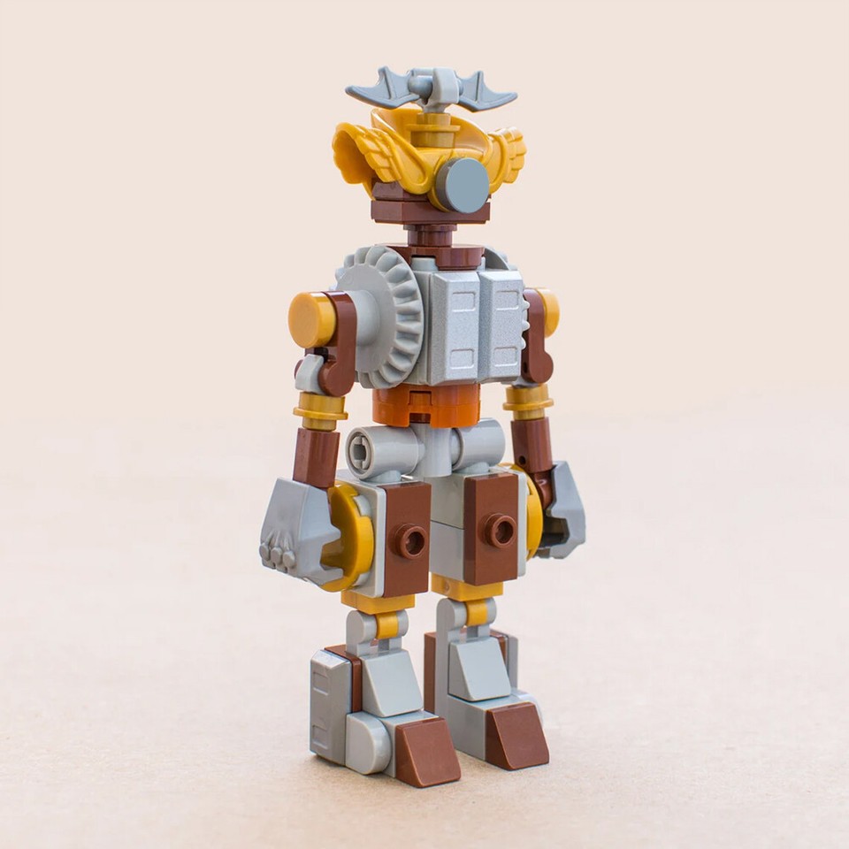 Robot Combination Character Model Building Blocks Set MOC Bricks Toys ...