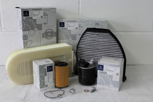 Genuine Mercedes-Benz C218 CLS 220 250 Diesel OM651 Service Filter Kit ...