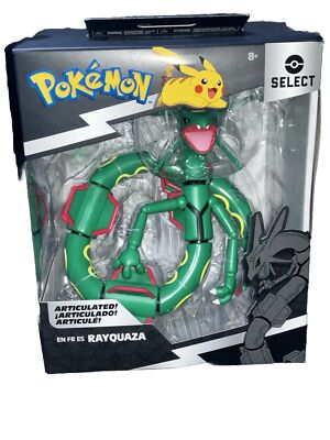 POKEMON SELECT RARE! Super Articulated RAYQUAZA Action Figure NEW IN ...