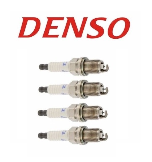 4 X DENSO Platinum Titanium TT Performance Power Spark Plugs PK16TT ...