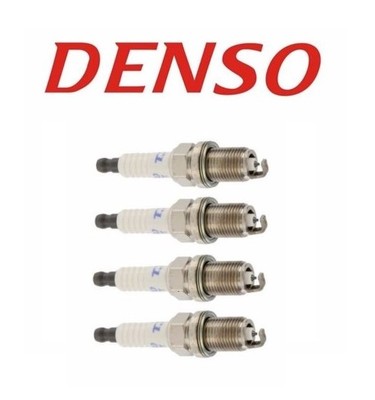 4 X DENSO Platinum Titanium TT Performance Power Spark Plugs PK16TT ...