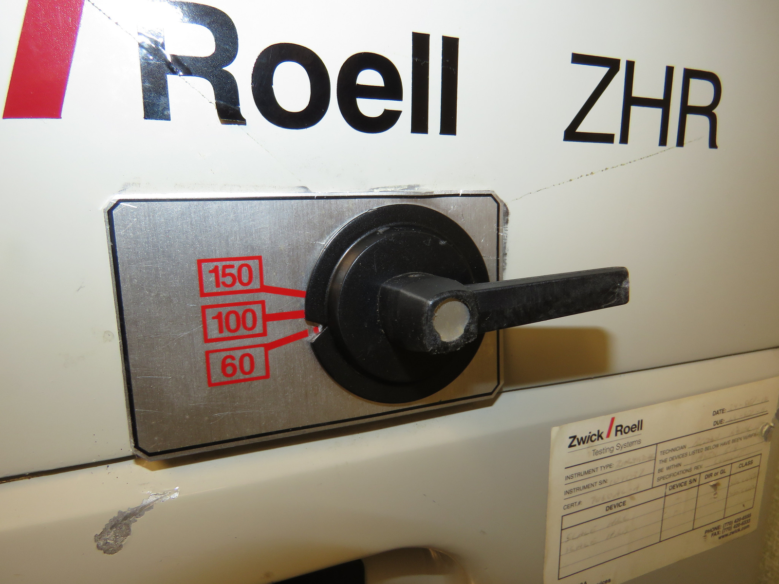 Zwick Roell ZHR Material Hardness Tester Machine Indentec 4150AK | eBay UK