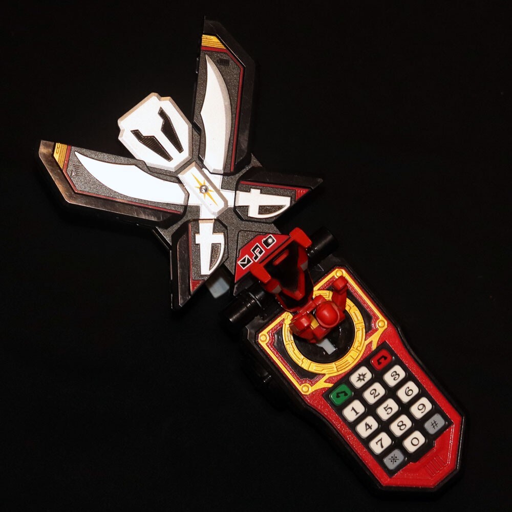 POWER RANGERS GOKAIGER Super Megaforce DX Mobirates 18p Key Morpher ...