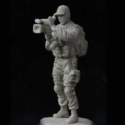 1/35 videographer swat team russia Modern soldier Resin Figure soldiers ...