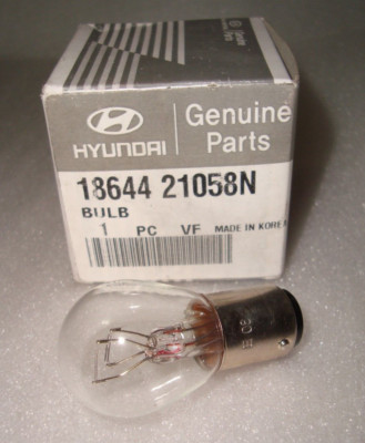 Hyundai BULB -# 18644 21058N, clear twin filament | eBay
