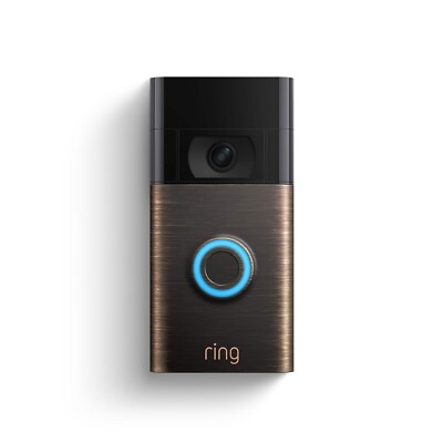 Ring Video Doorbell 2nd Gen Wireless Venetian Bronze New | eBay