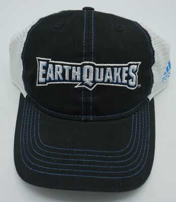 MLS San Jose Earthquakes Adidas Adult Adjustable Fit Snap Back Cap Hat ...