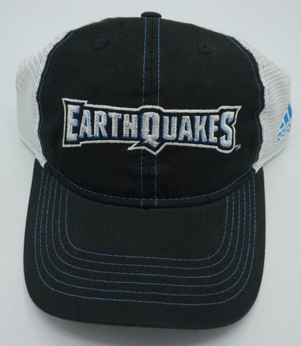 MLS San Jose Earthquakes Adidas Adult Adjustable Fit Snap Back Cap Hat ...