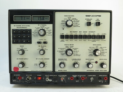 Television Test Equipment - Sencore Va62
