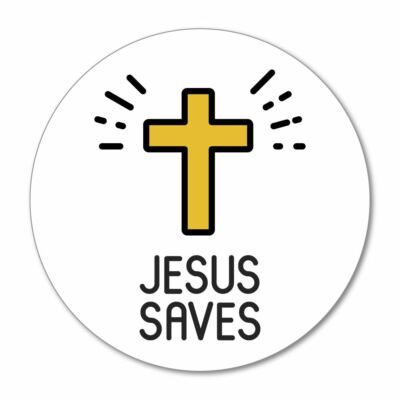 Jesus Saves Sticker Decal Home Car Van Truck Blessing God Religion | eBay
