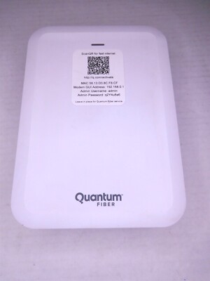 Quantum Fiber C5500XK High Performance Modem No AC Adapter (S8) | eBay