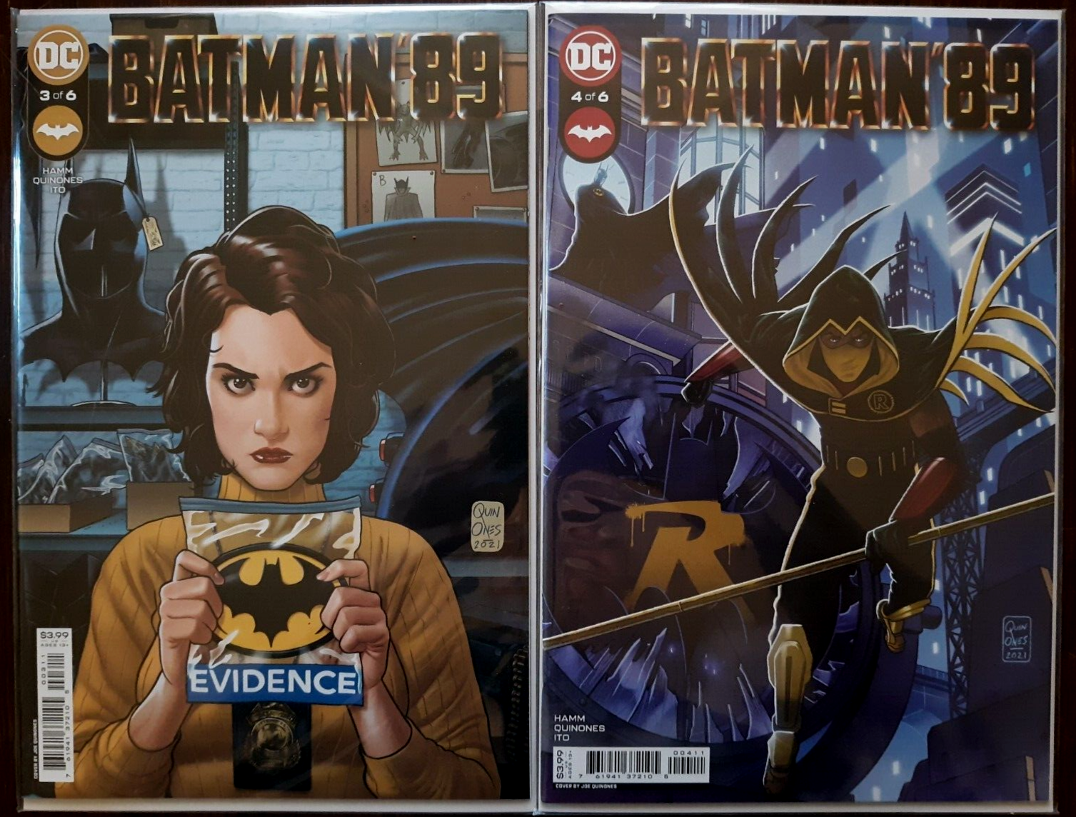 BATMAN '89 #3 and #4 (2021 DC) BURTONVERSE 1ST DRAKE WINSTON *FREE ...