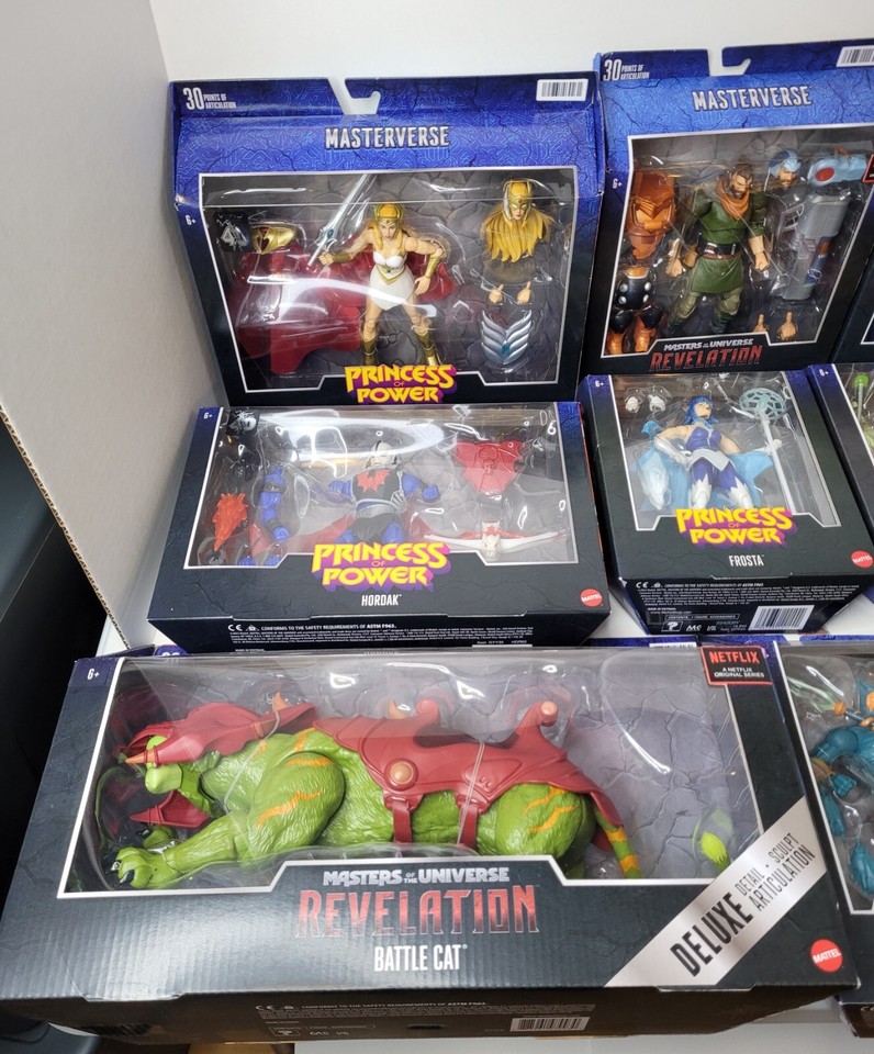 Huge Masters of the Universe Masterverse Collection of 14 figures MISP ...