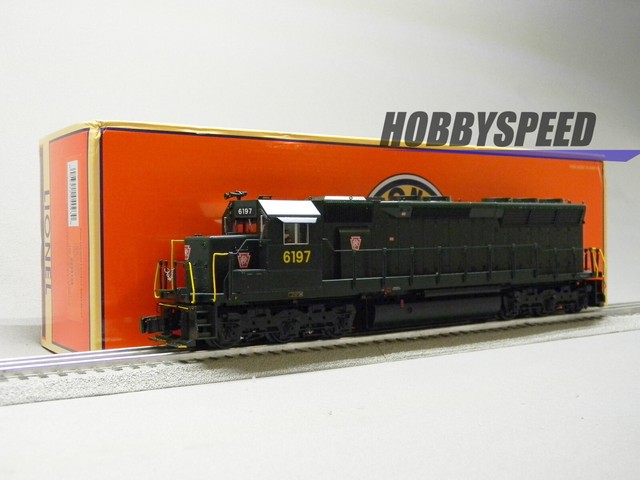 LIONEL PRR LEGACY SD45 DIESEL LOCOMOTIVE ENGINE #6197 O GAUGE train ...