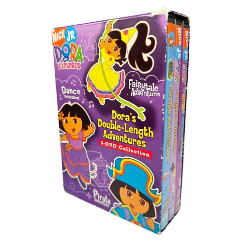Dora the Explorer - Dora's Double-Length Adventures 3 DVD Collection ...