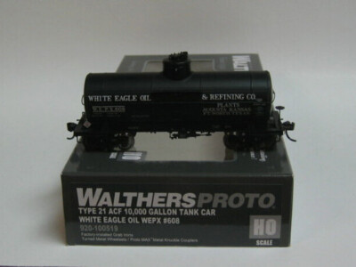 WALTHERS PROTO 920-100519 HO White Eagle Oil Type 21 ACF 10k Tank Car ...