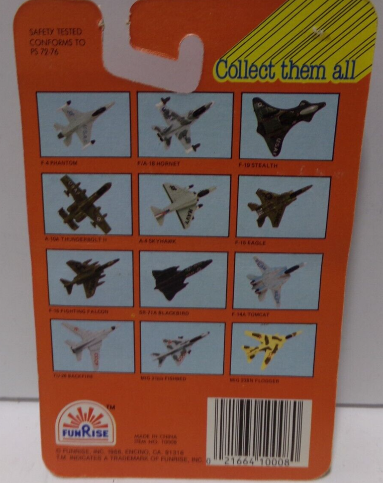 USAF & USMC Micro Jet Magnifiers Funrise 1988 020723DMT3(B) | eBay