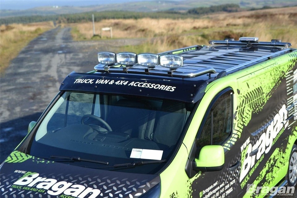 Roof Bar B + Jumbo Spots To Fit Ford Transit Tourneo Custom 2018-2023 ...