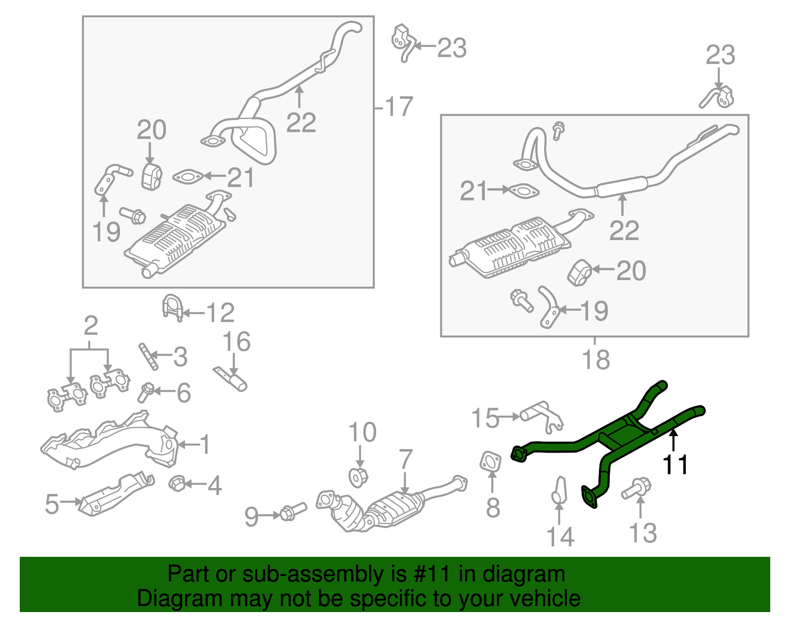 Ford 4 W 7 Z 5246 BA Genuine OEM Factory Original Inlet Pipe for sale ...