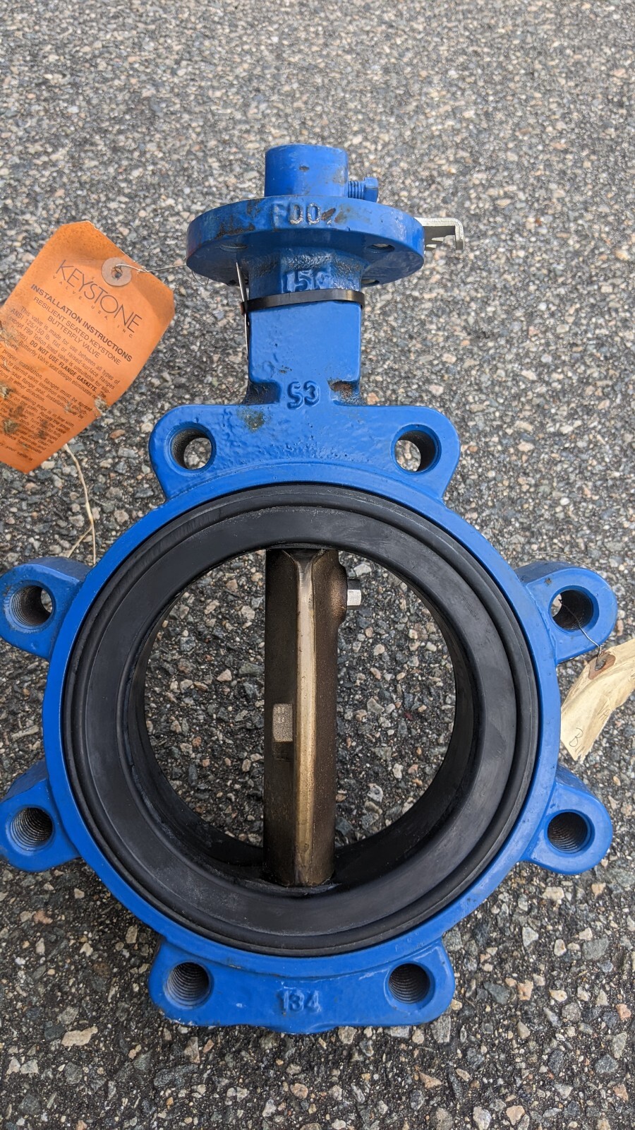 6" Keystone Butterfly Valve lug type | eBay