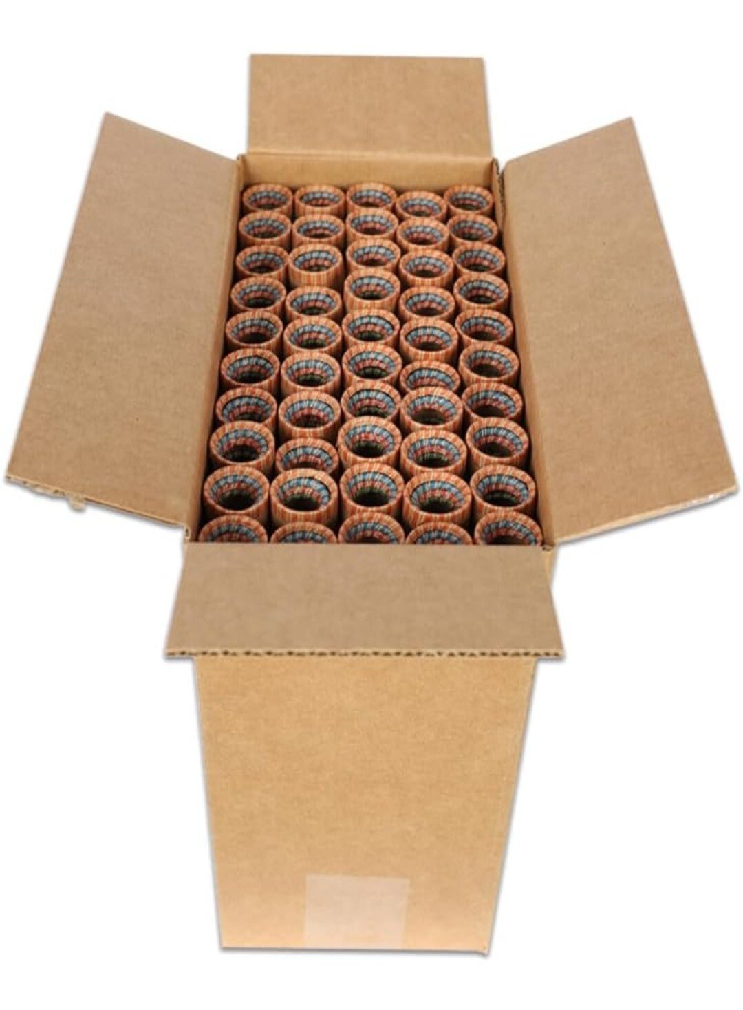 Nested Assorted Cartridge Style Coin Wraps 600 Count By Bank Supplies ...