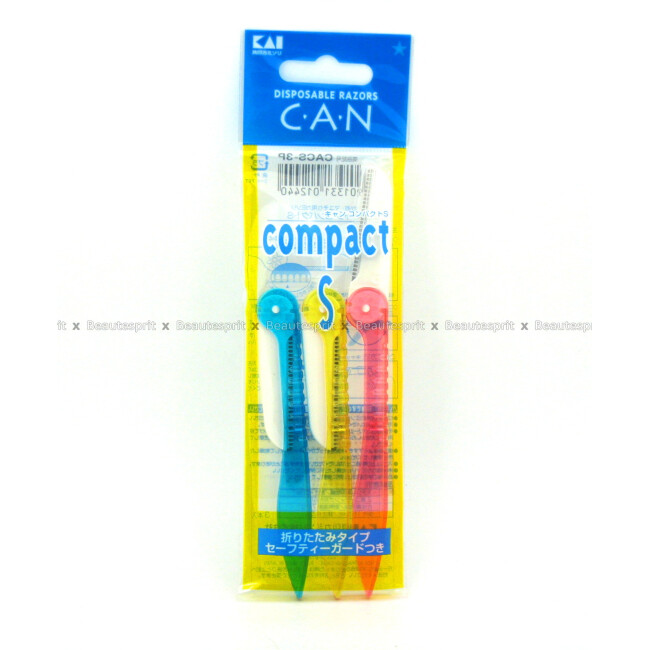 012440- KAI Disposable Razor CAN Bendable Eyebrow Razor Shaving 3PCS ...