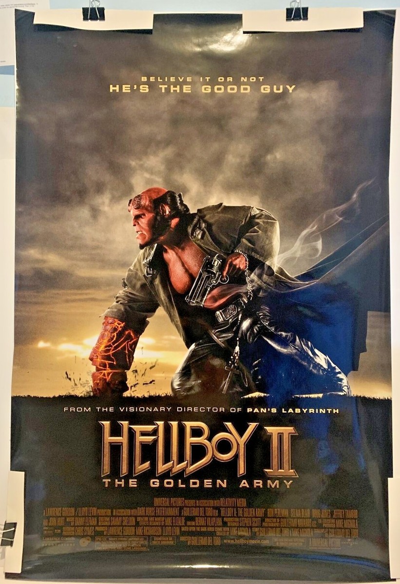 Hellboy 2 Golden Army Poster An Underrated $170m 2008 Comic Book Movie