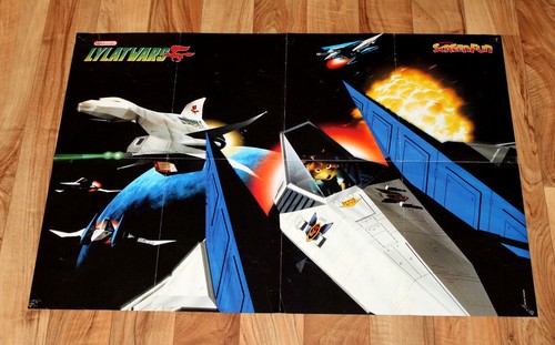 Nintendo Star Fox 64 aka Lylat Wars / Pandemonium 2 rare Poster 80x55cm ...