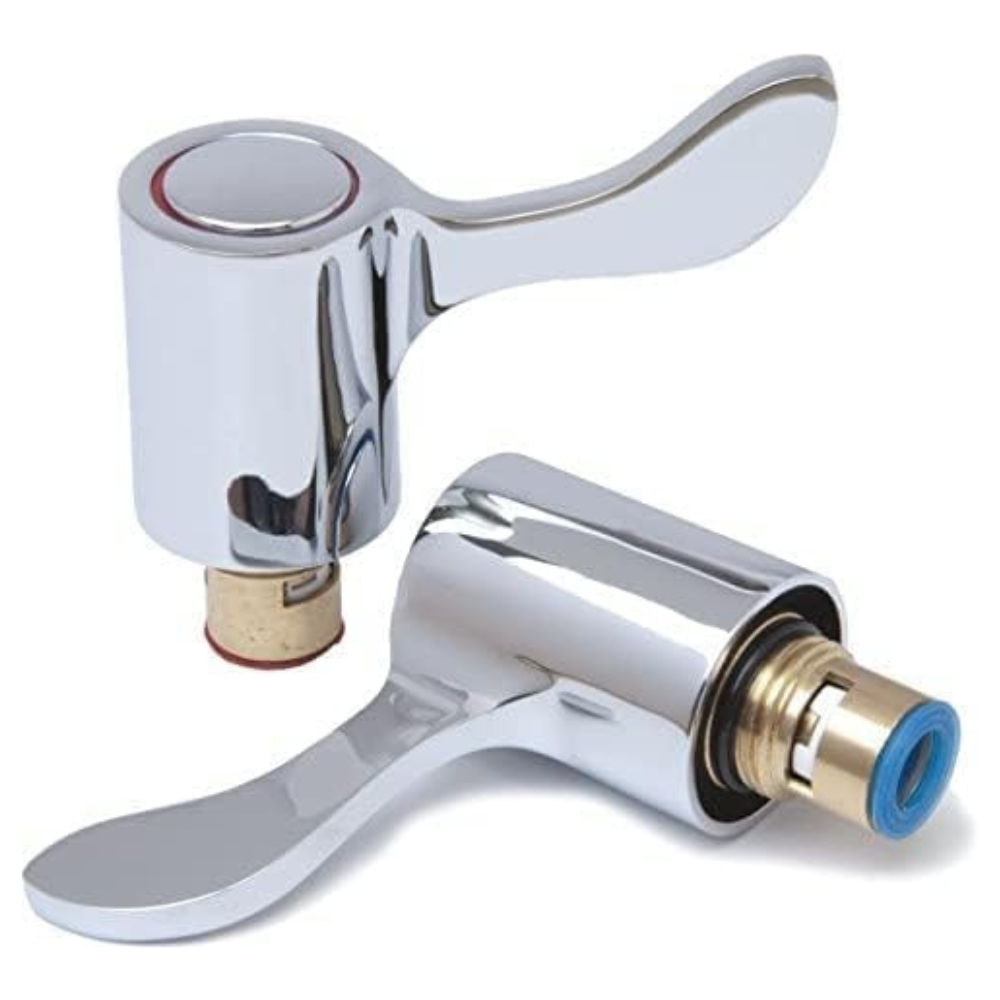 Basin Sink Tap Lever Head Conversion Kit 1/2" - Twin Bathroom Sink ...