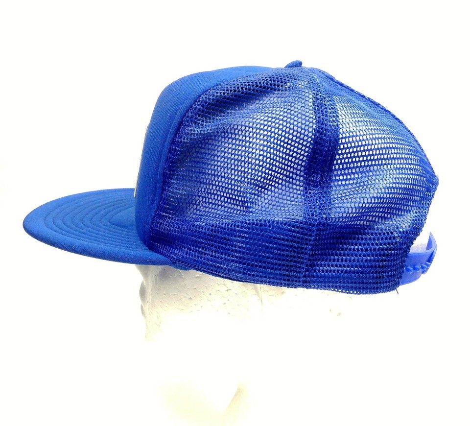 Kodiak Engines Hat Mesh Trucker Snapback Cap Vintage 80's Blue Retro | eBay
