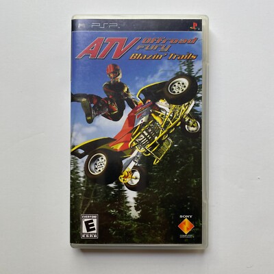 ATV Offroad Fury: Blazin' Trails Sony PSP 2005 CIB complete Playstation ...