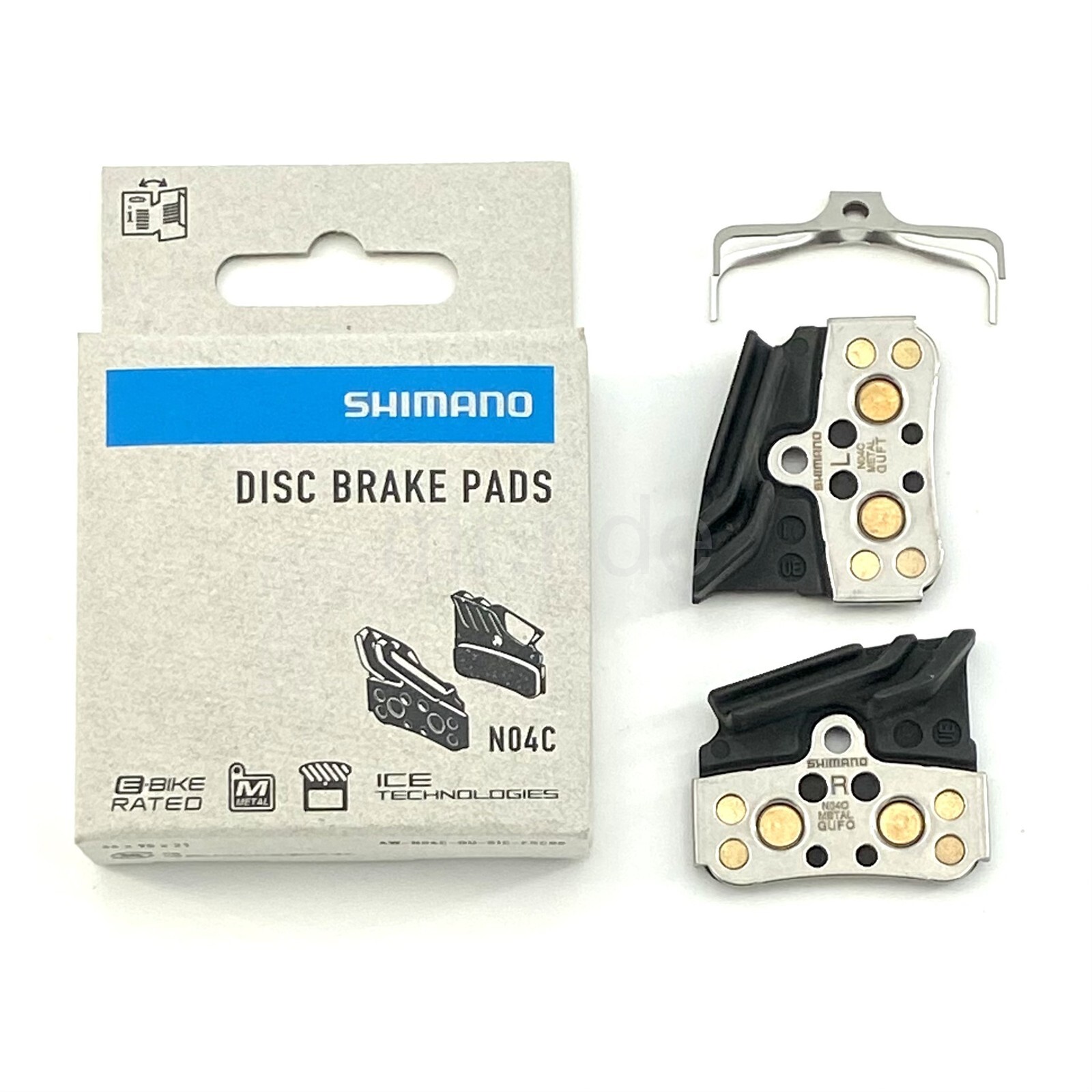 SHIMANO N04C Metal Pads DEORE XTR XT SLX Brake Pads For M9120 M7120 ...