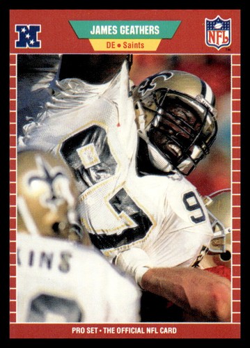 1989 Pro Set #265 James Geathers | eBay