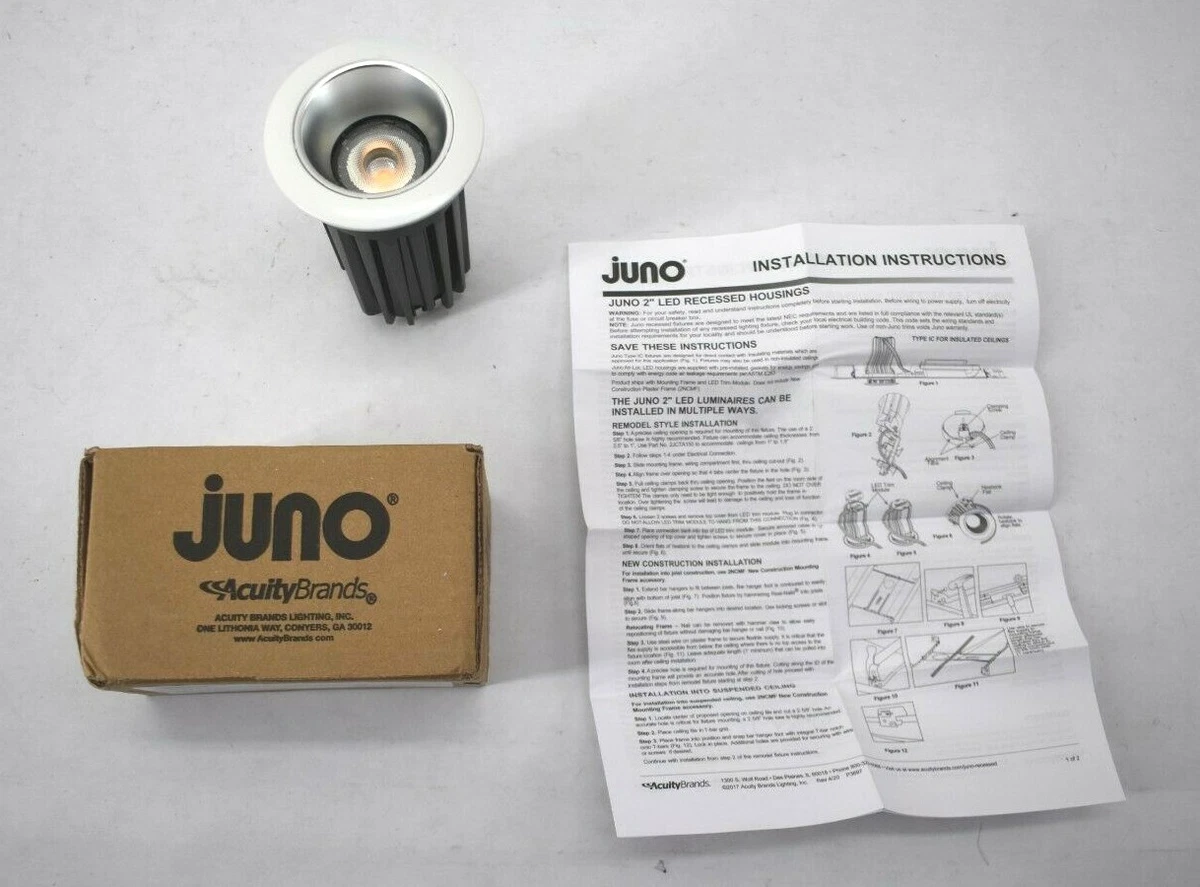 Juno Recessed Lighting Trim Installation Instructions | Shelly Lighting