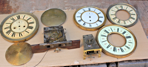 job lot of Antique Vienna wall clocks parts | eBay