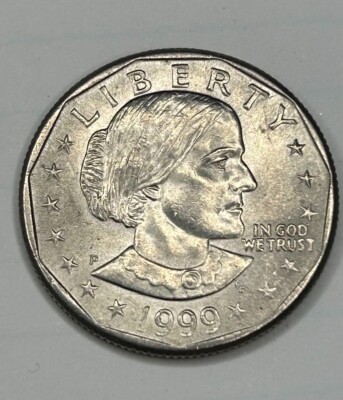 1999 Susan B. Anthony Liberty P RARE FG Frank Gasparro One Dollar US $1 ...