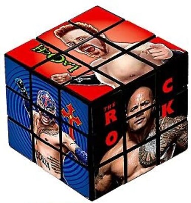 WWE Smash World Wrestling Pro Wrestler Birthday Party Favor Mini Puzzle ...