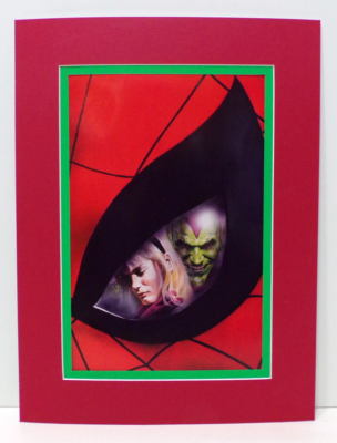 GREEN GOBLIN has GWEN STACY PRINT PROFESSIONALLY MATTED Alex Ross art ...
