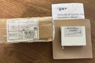 EST EDWARDS SIGA-MCR Control Relay Module For Fire Alarm 793016028587| eBay