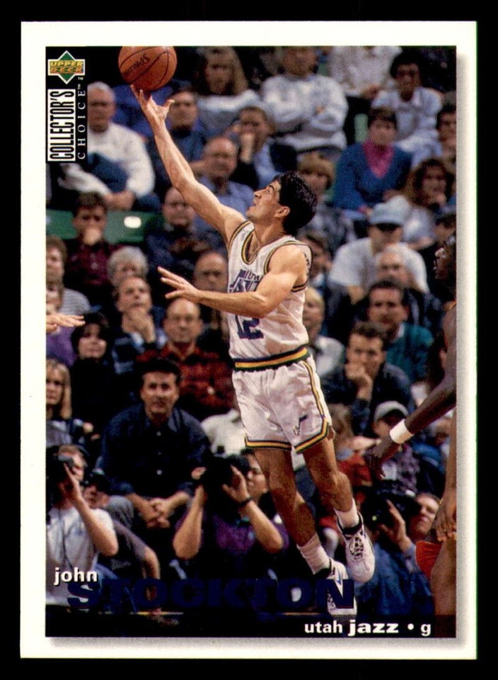 1995-96 Collector's Choice NBA Basketball Team Set - Utah Jazz | eBay UK