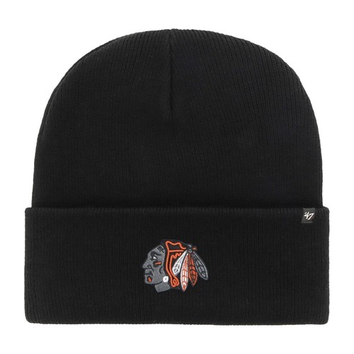 47 Brand Knit Bonnet - HAYMAKER Chicago Blackhawks | eBay