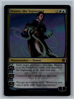 Magic MTG Duel Decks: Venser vs. Koth Venser, the Sojourner #1/77 Foil ...