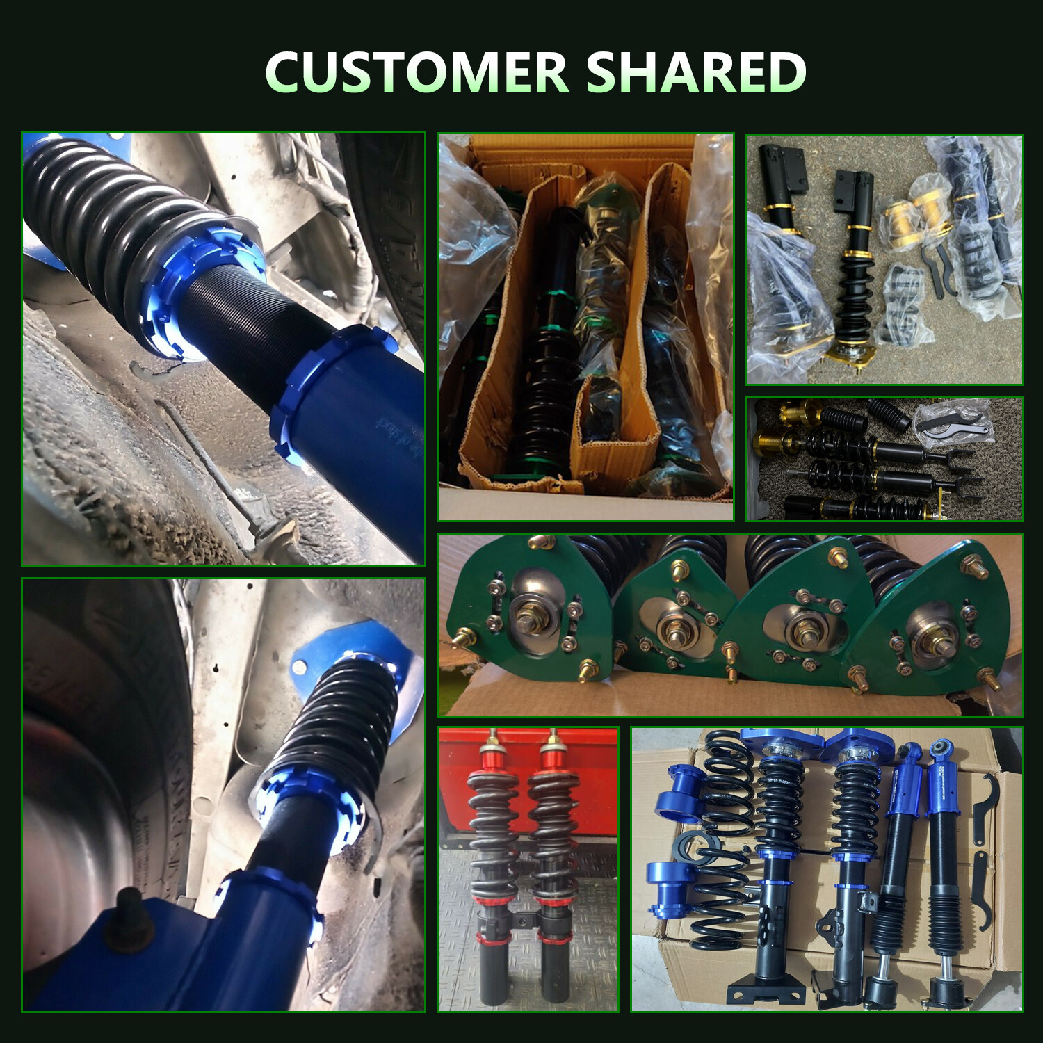 Coilovers Struts Shocks Suspension Springs Kits Fits 2009-2013 Subaru ...