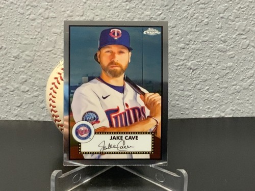 Jake Cave Minnesota Twins 2021 Topps Chrome Platinum Card | eBay