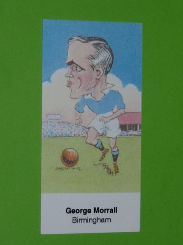 ROWLAND CARD 1999 FOOTBALL SERIES 3 #13 GEORGE MORRALL BIRMINGHAM CITY ...