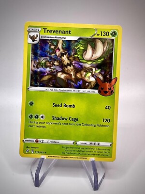 Pokémon TCG Trevenant Holo Promo (Trick or Trade Halloween) 015/192 | eBay
