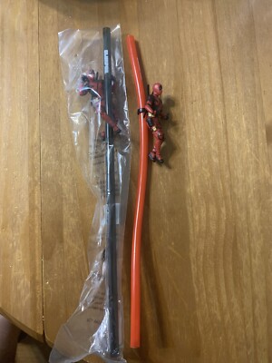 7 Eleven Deadpool Slurpee Straws 7-11 Movie One New Factory Sealed ...