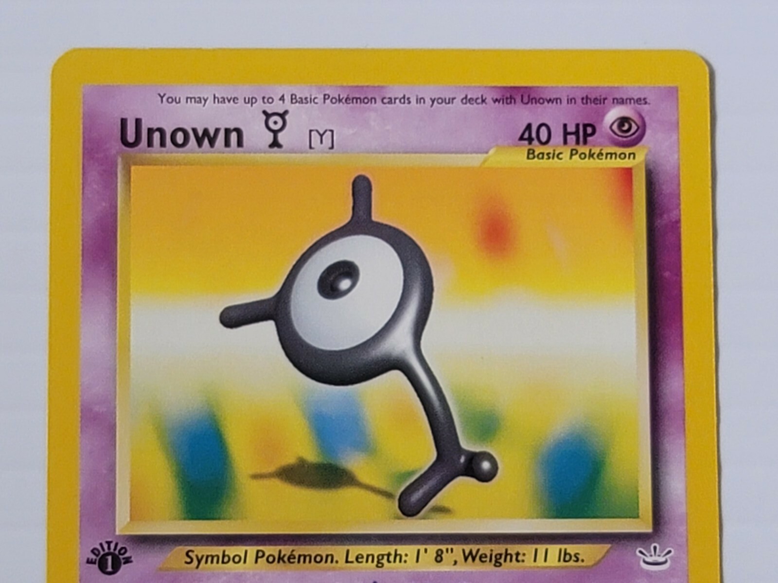 1995-2000 Unown, 1st edition | eBay
